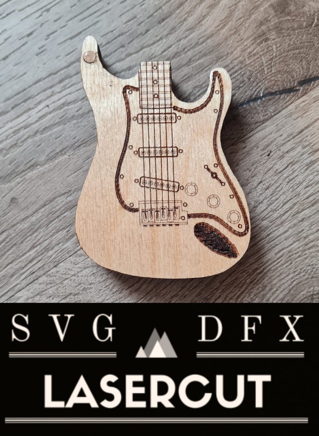 Plectrum Box Music SVG DXF Instruments Laser Cut Laser - Etsy