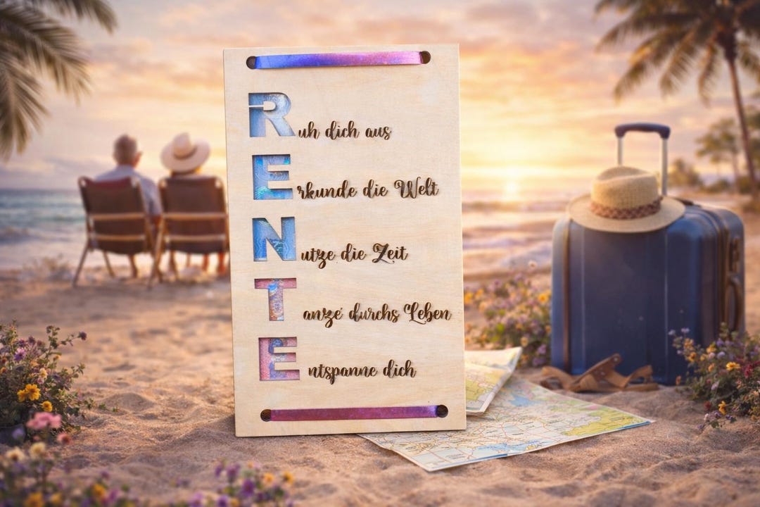 Wish-fulfiller, Pension, Retirement, SVG, DXF, Laser, Laser Cut, Cash ...