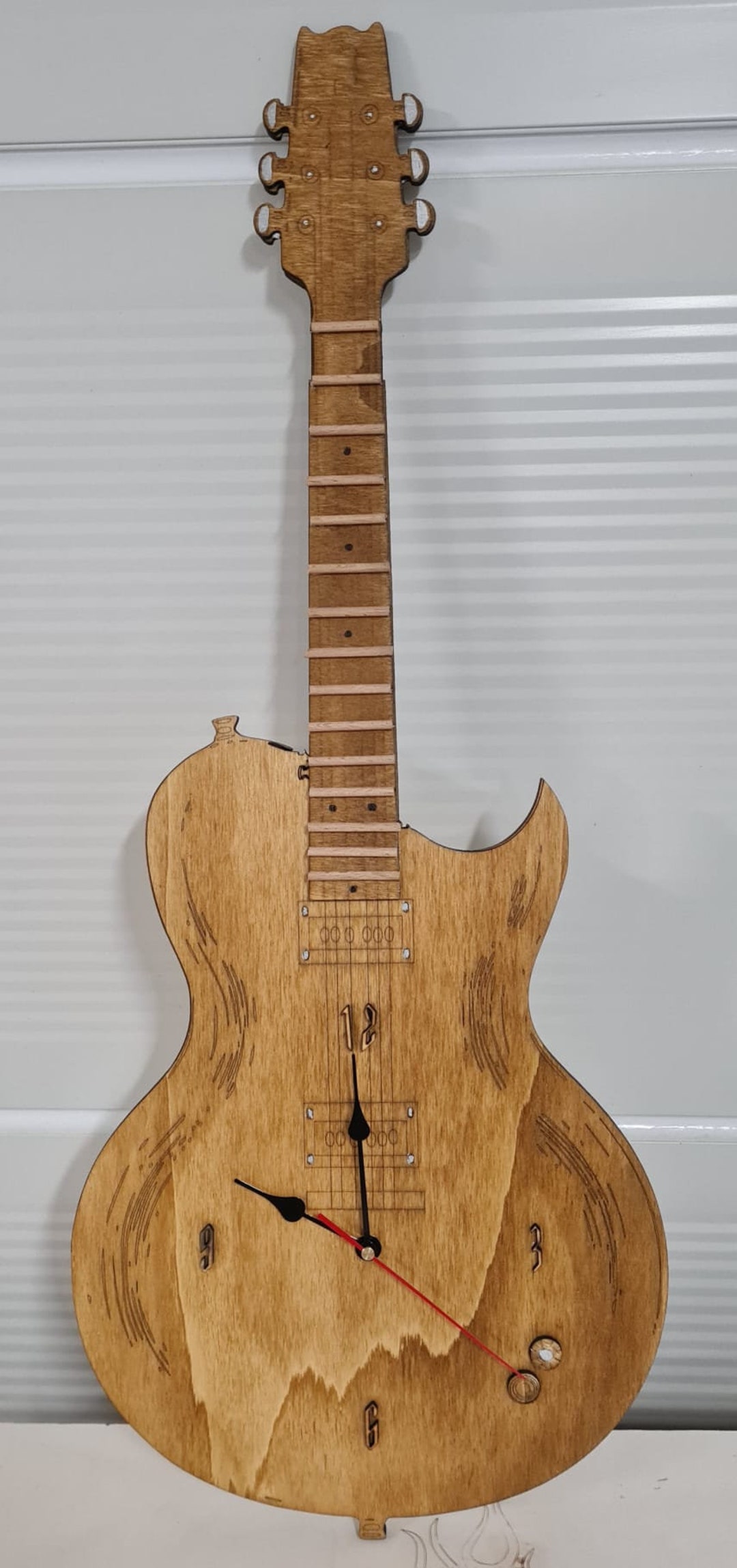 Wall Clock Guitar, SVG, DXF, Laser Cut - Etsy