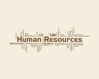 Human Resources Printable Art ǀ HR Office Décor ǀ Digital Art ǀ Office ...