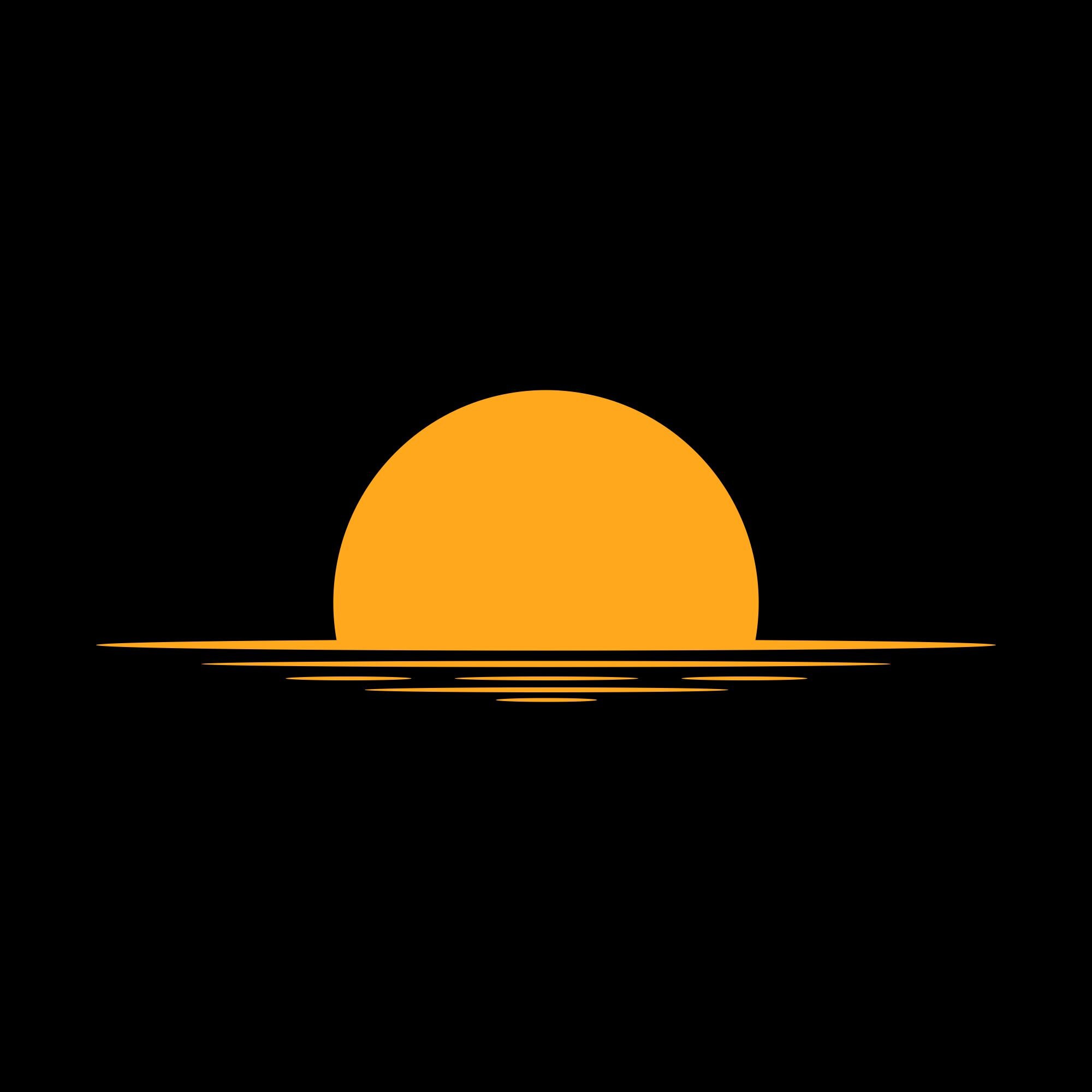 Sunset Design, Sunset Logo, Instant Download SVG - Etsy