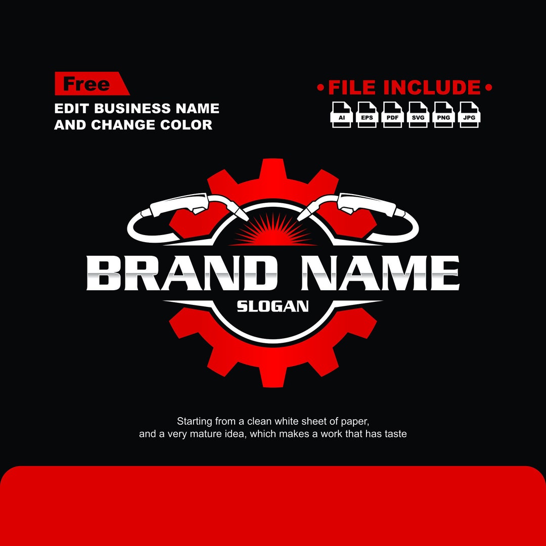 Welding Logo Design: Custom Welder Branding - Etsy