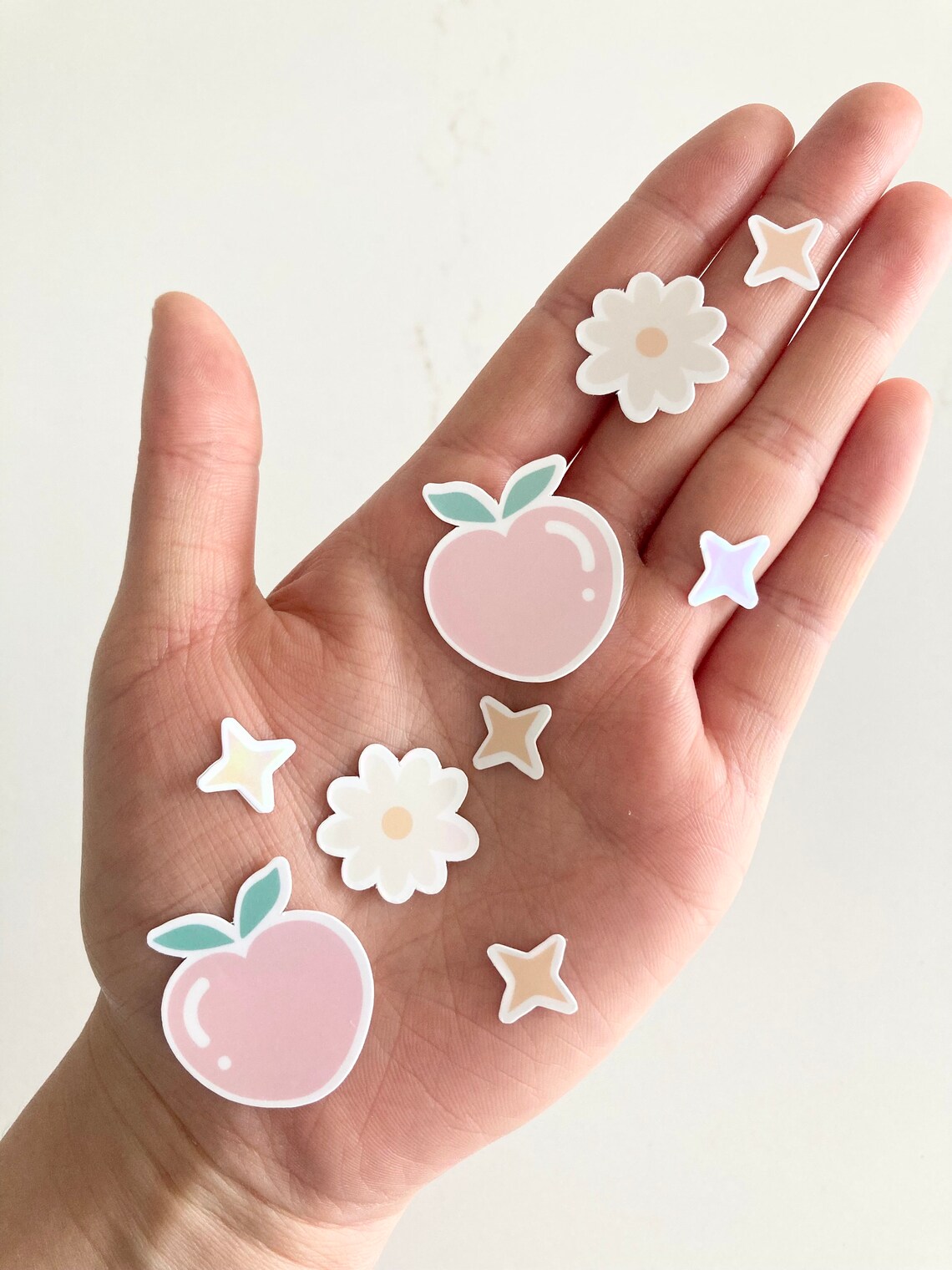 Peach, Peaches, Peachy, Adorable and Kawaii Waterproof Peach Vinyl ...