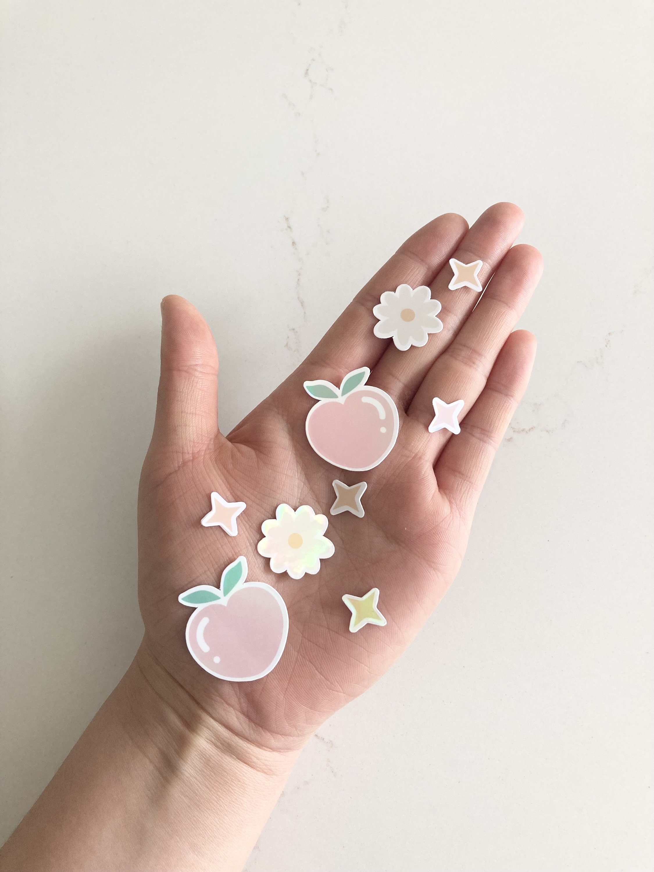 Peach, Peaches, Peachy, Adorable and Kawaii Waterproof Peach Vinyl ...