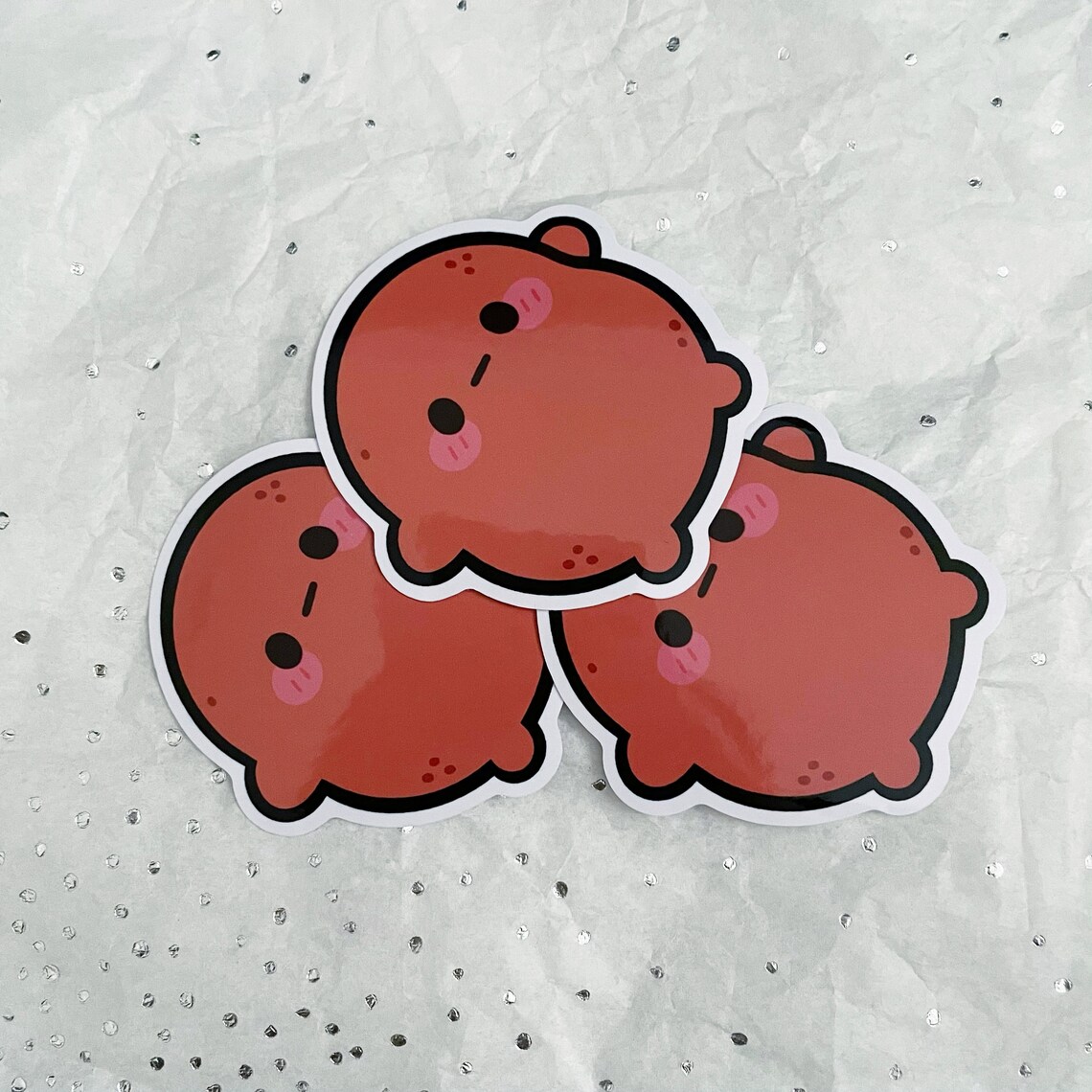 Lazy Tato Vinyl Sticker, Potato Sticker, Cute Sticker - Etsy