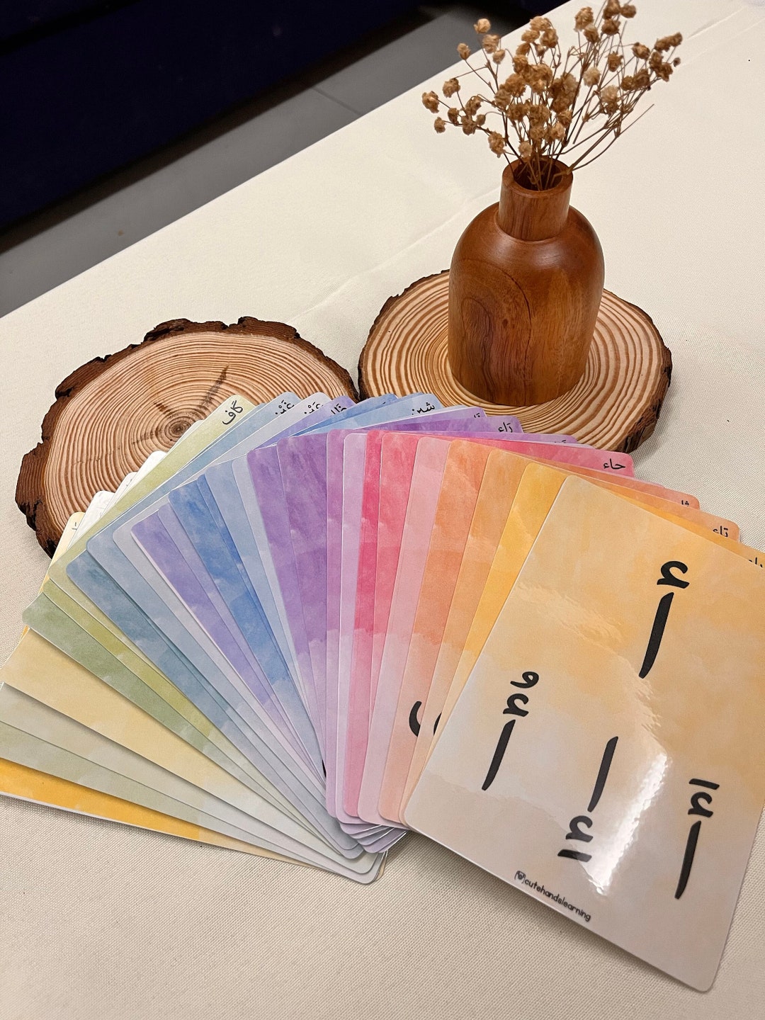 Flashcards Rainbow Hijaiyyah - Etsy