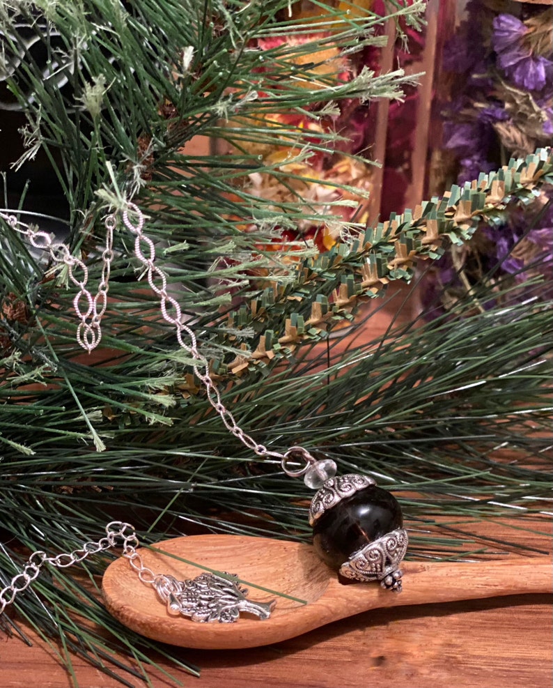 Custom Healing Crystal Pendulum, Handmade Dowsing Tool - Etsy