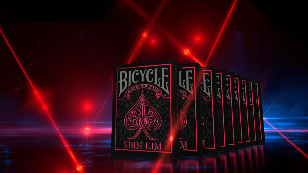 SHIN LIM Playing Cards Deck Bicycle Poker Air Cushion Magic Tricks ...