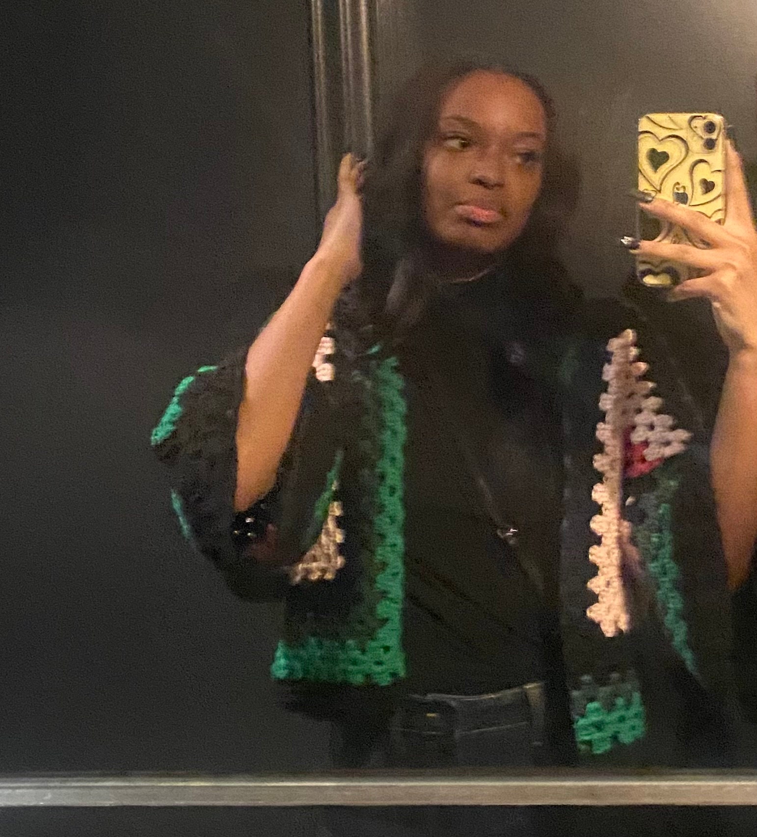 5-color Crochet Hexagon Cardi PRODUCT - Etsy