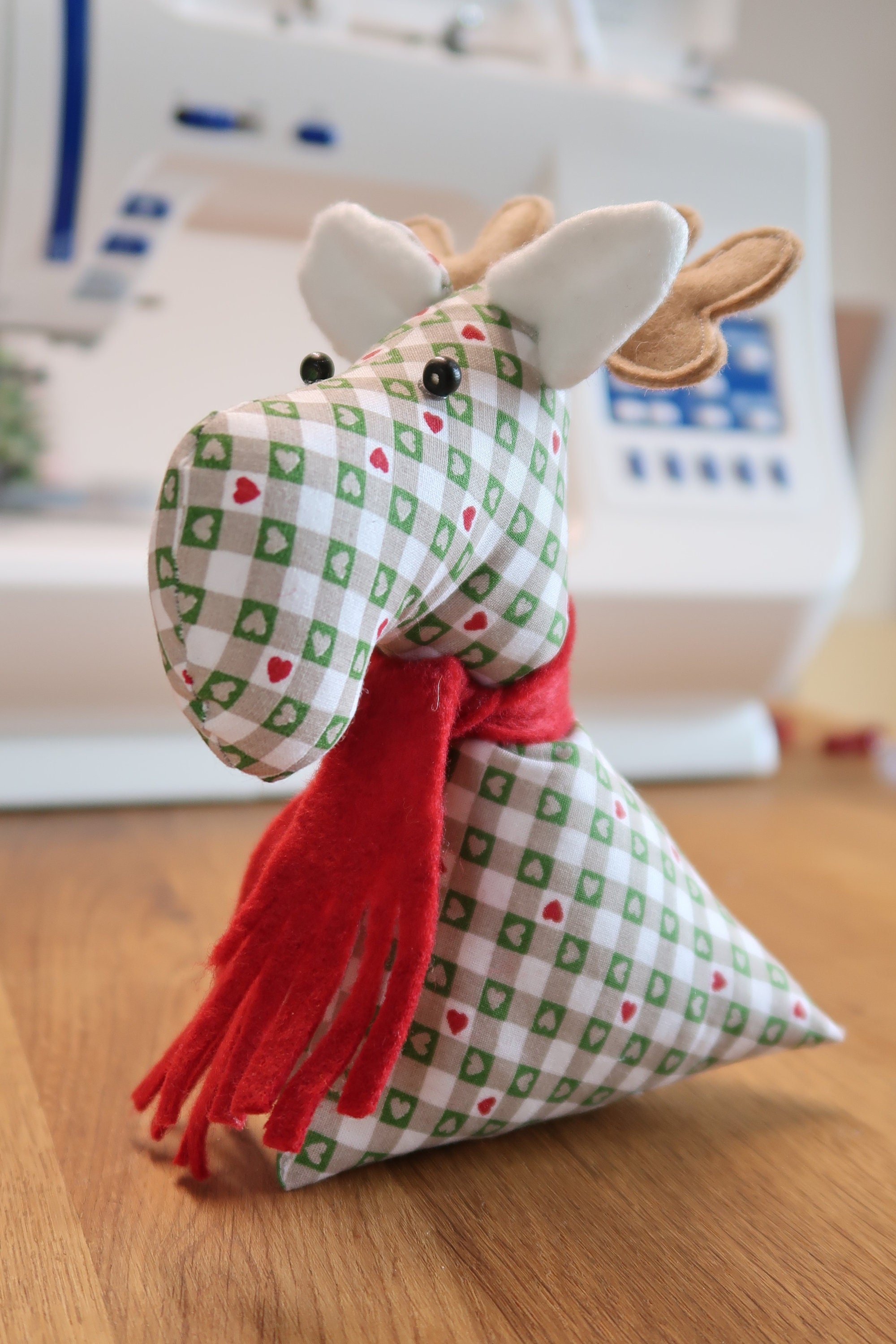 Schnittmuster "Elch Emil" mit Schritt für Schritt Anleitung! Anfänger ...