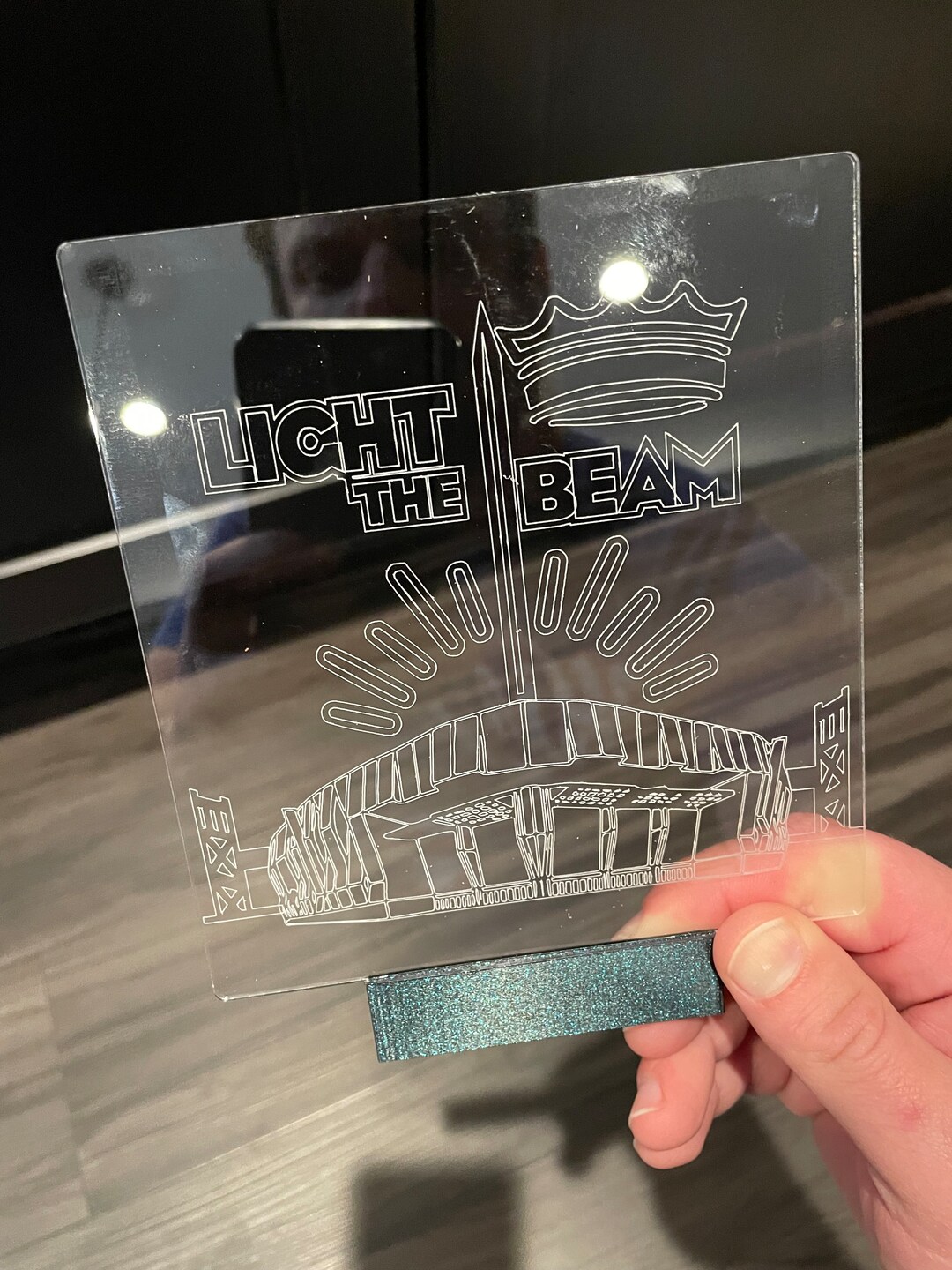 Light the Beam Acrylic Sign Insert Without Base - Etsy