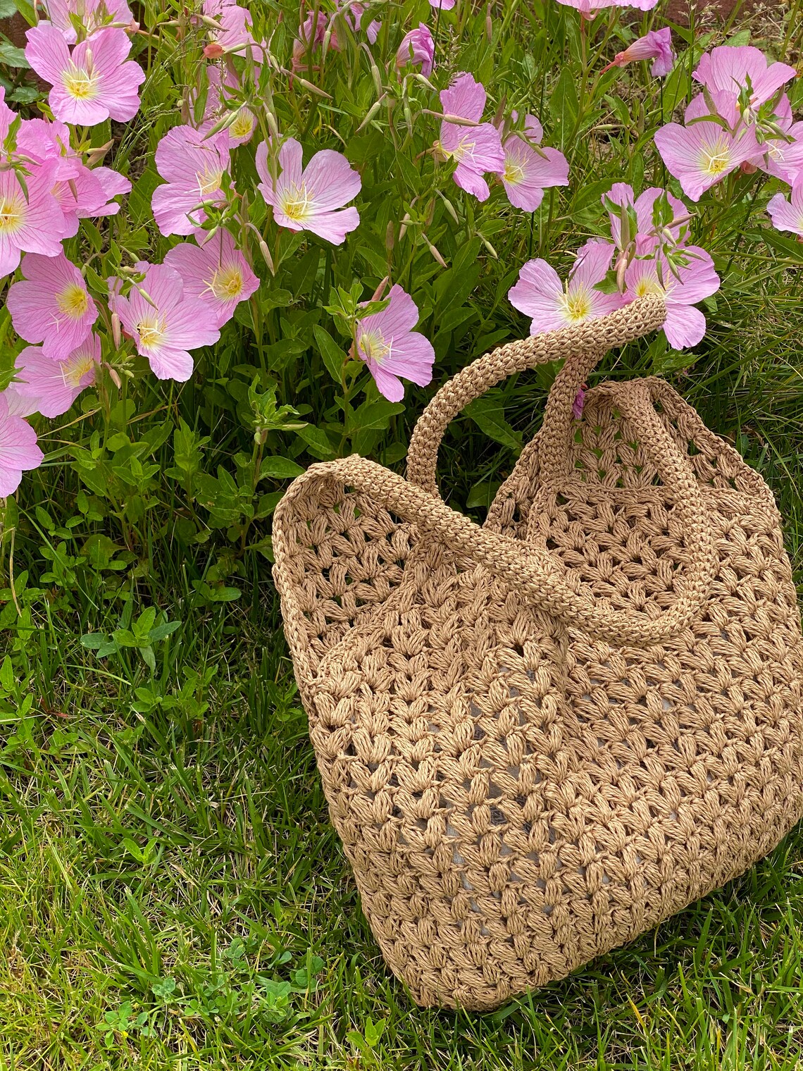 Pistachio Paper Rope Shoulder Bag - Etsy