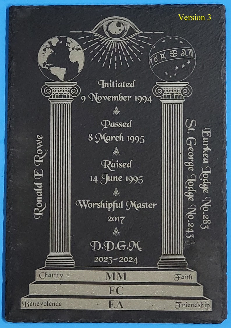Masonic Journey Plaque - Etsy