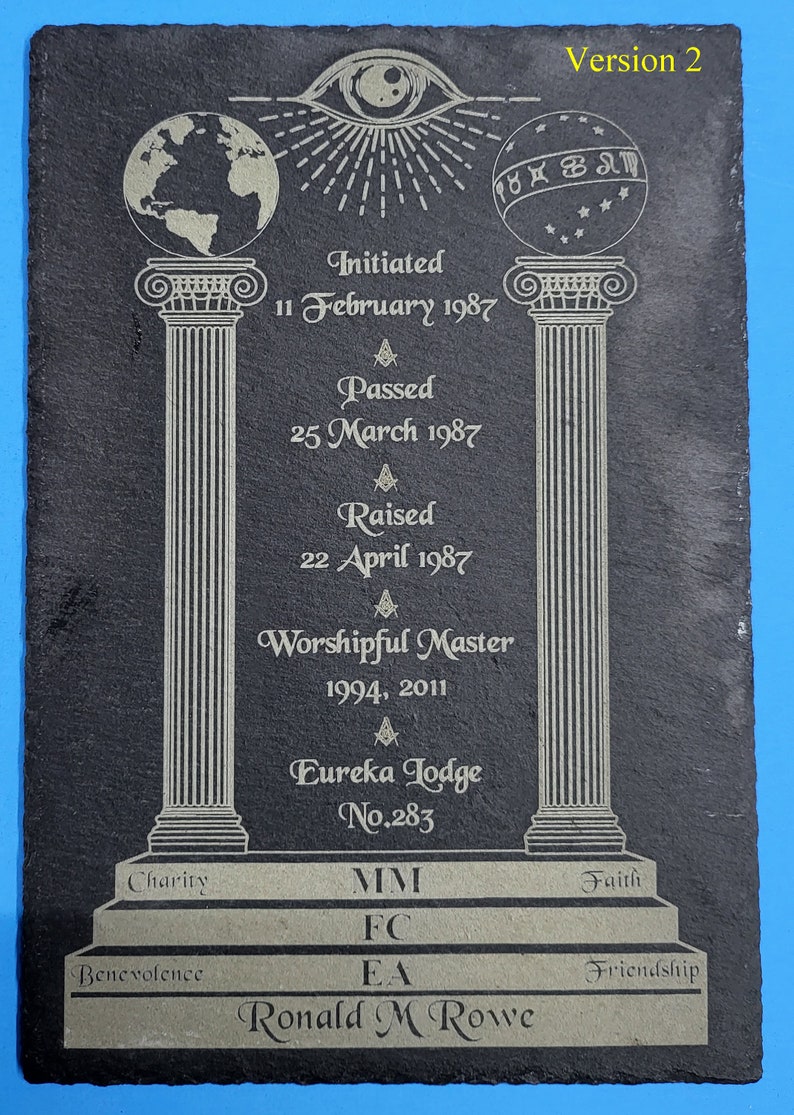 Masonic Journey Plaque - Etsy