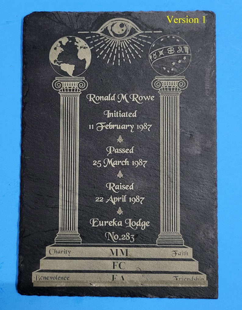 Masonic Journey Plaque - Etsy