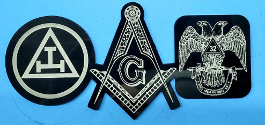 3 Org Masonic Car Emblem - Etsy