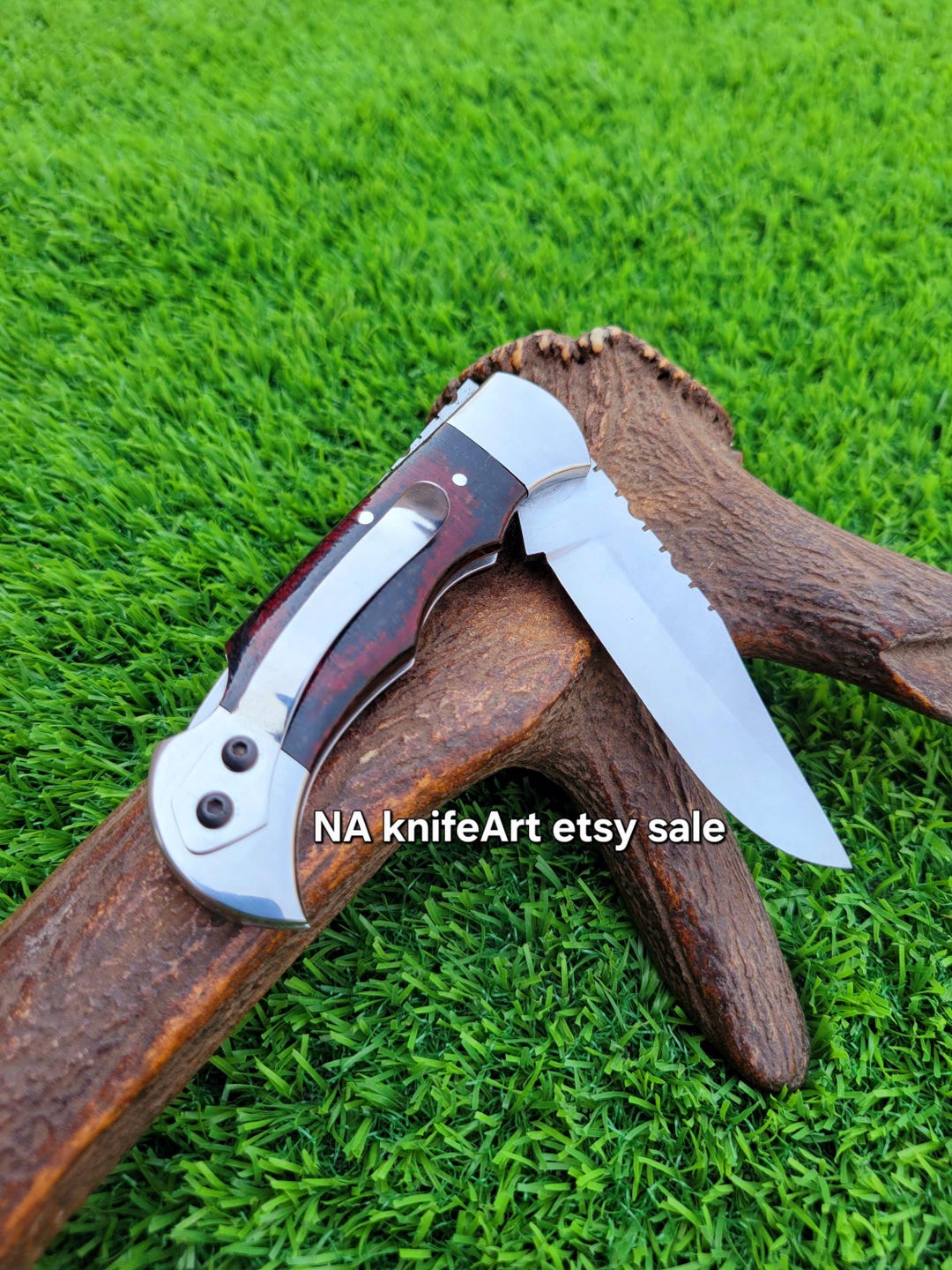 Custom Handmade Back Lock Folding Knife. - Etsy