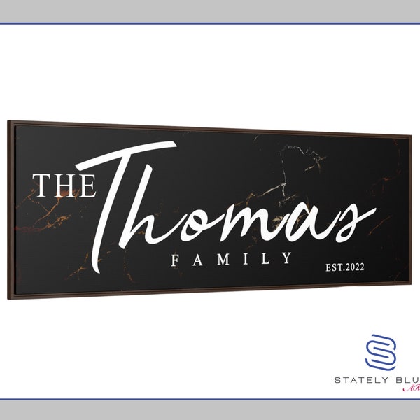 Family Name Plaque - Etsy
