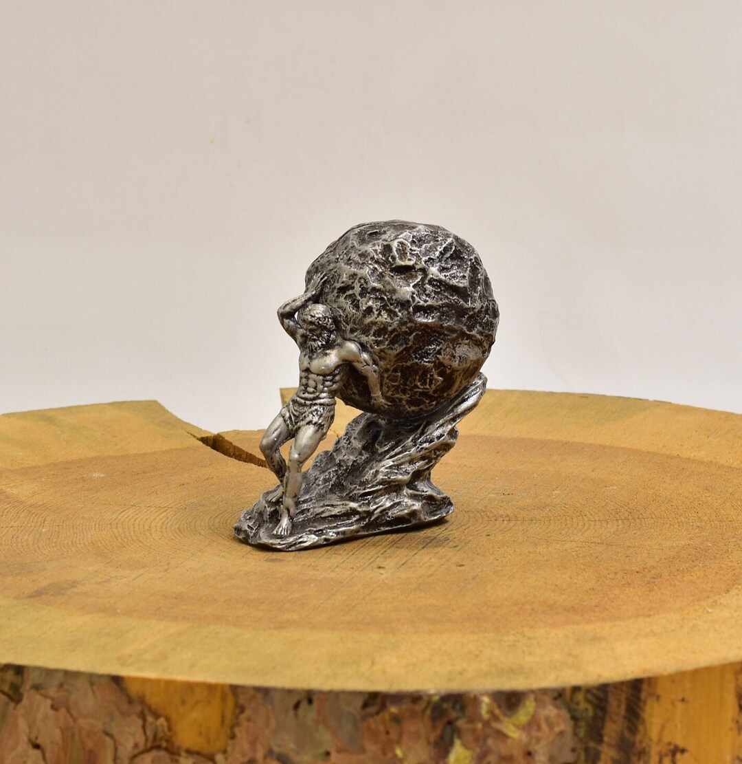 Minimalist Sisyphus Sculpture: Ancient Greek Art Object, Home Decor - Etsy