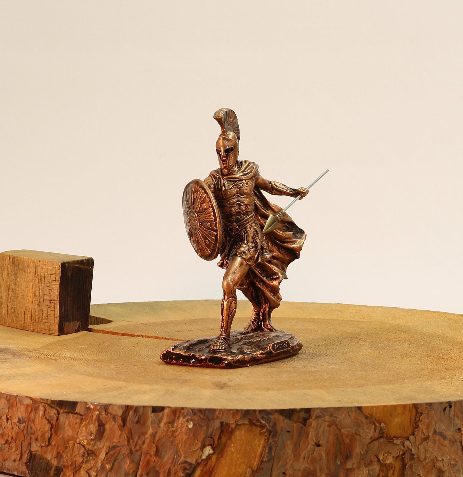 Minimal Ancient Greek Achilles Statue Achilles - Etsy