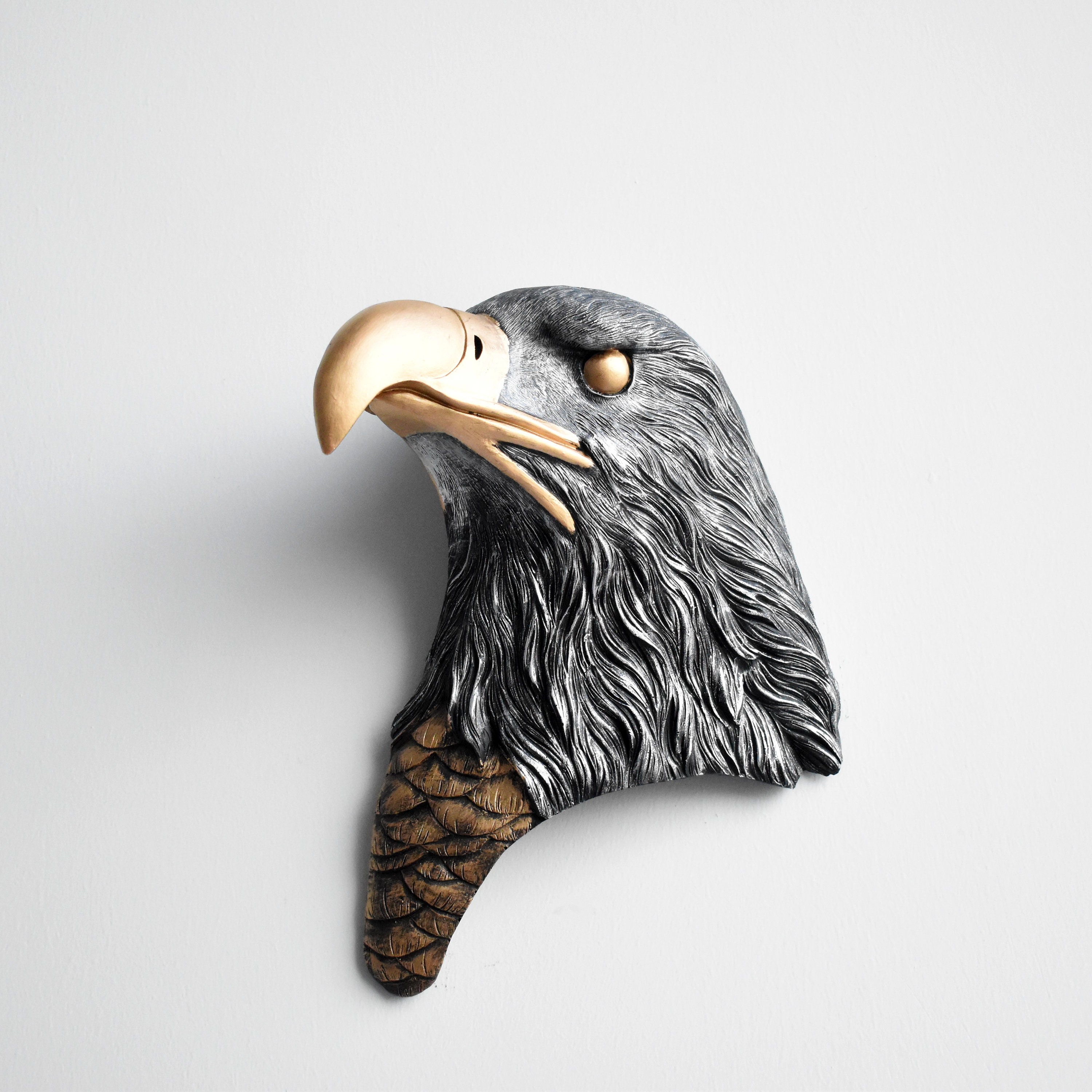 Eagle Head Wall Decor Animal Figurine Hanging Decor - Etsy