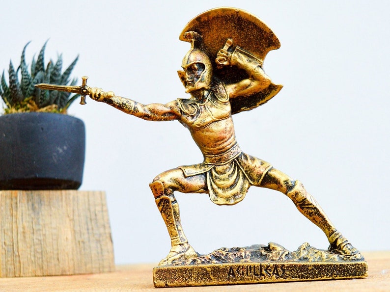 Ancient Greek Achilles Statue Achilles Sculpturegreek - Etsy