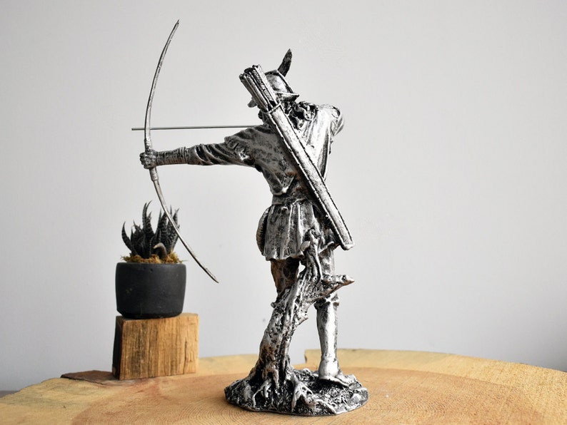 Robin Hood Statue robin Hood Sculpturegreek Statuelarge - Etsy