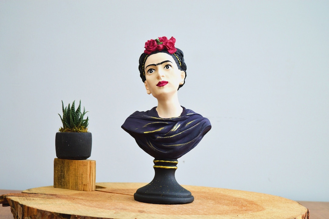 Frida Statue ,frida Sculpture,big Statue, Home Decor, Frida Figurine ...