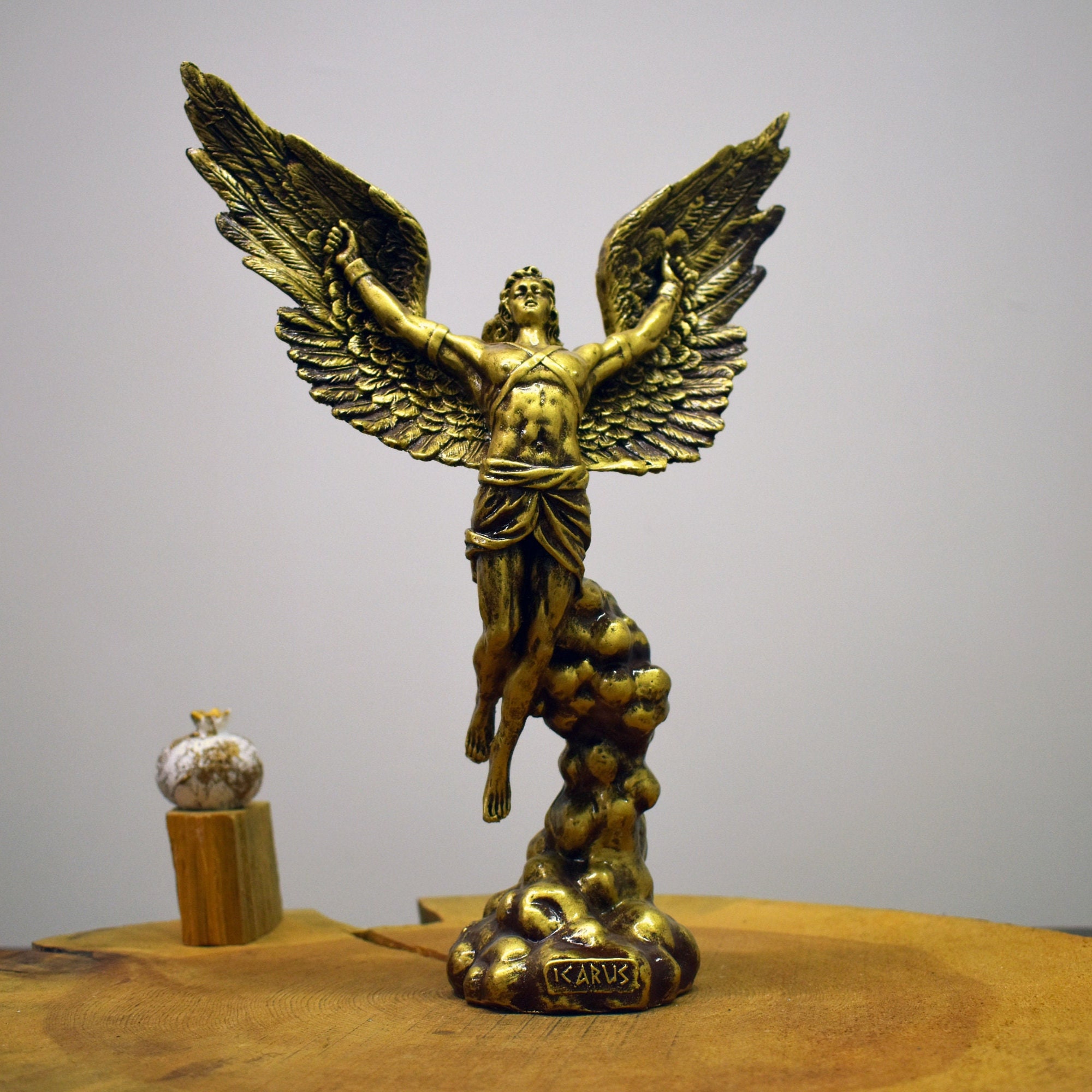 14 Inches Icarus Statue Ancient Greek God Icarus Sculpture - Etsy