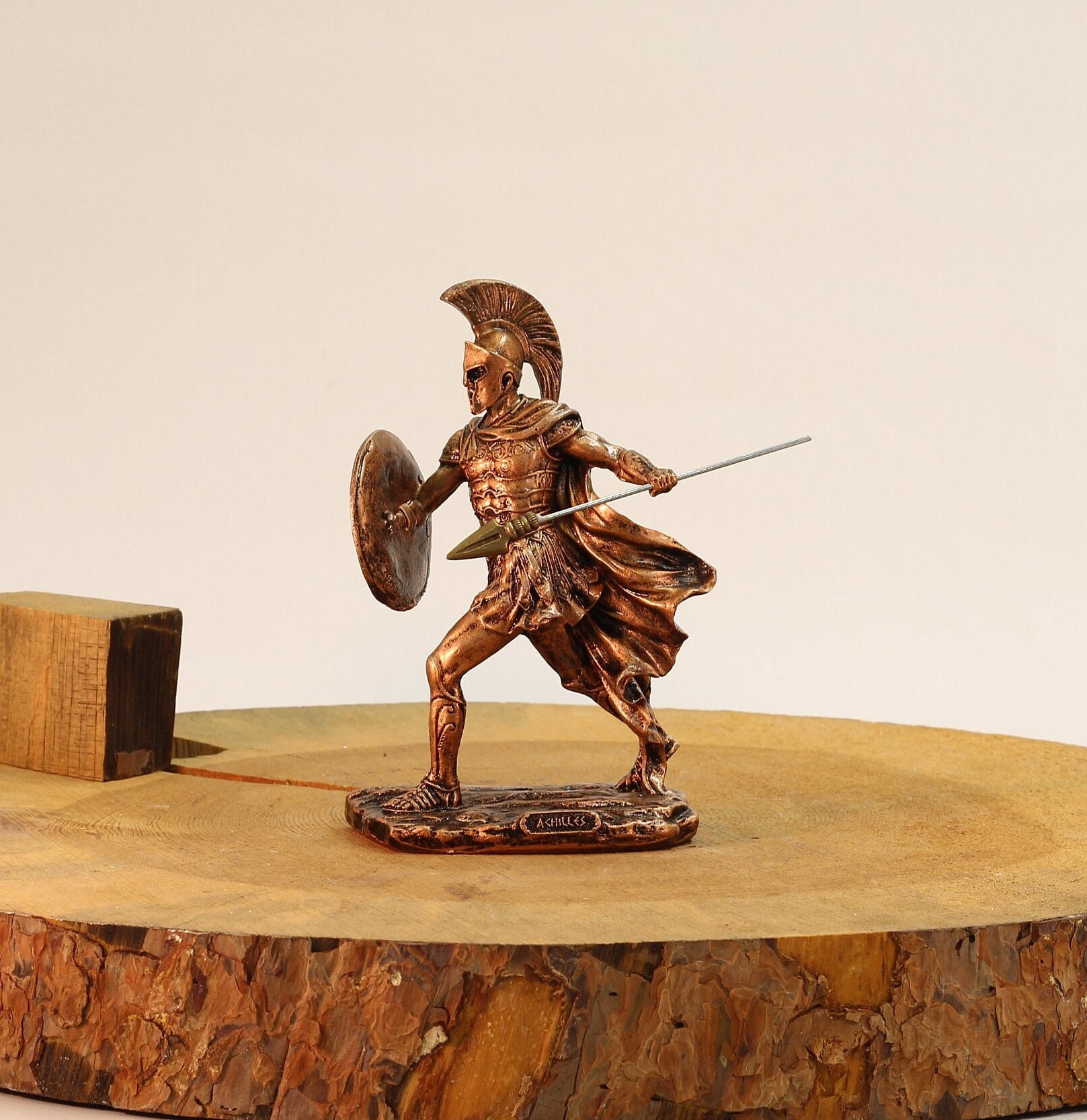 Minimal Ancient Greek Achilles Statue Achilles - Etsy