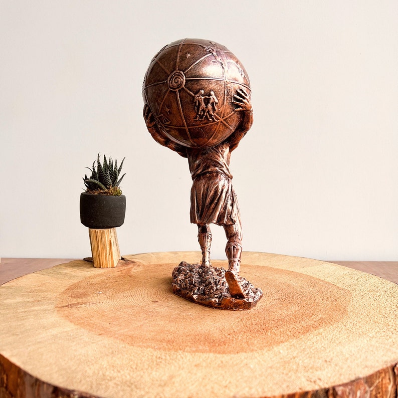 12in Ancient Greek Atlas Statue Atlas Sculpture Greek - Etsy