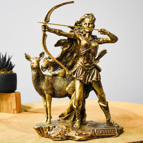 Greek Goddess Artemis Statue