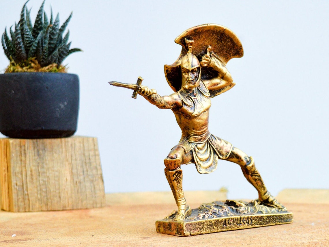 Ancient Greek Achilles Statue Achilles Sculpturegreek - Etsy