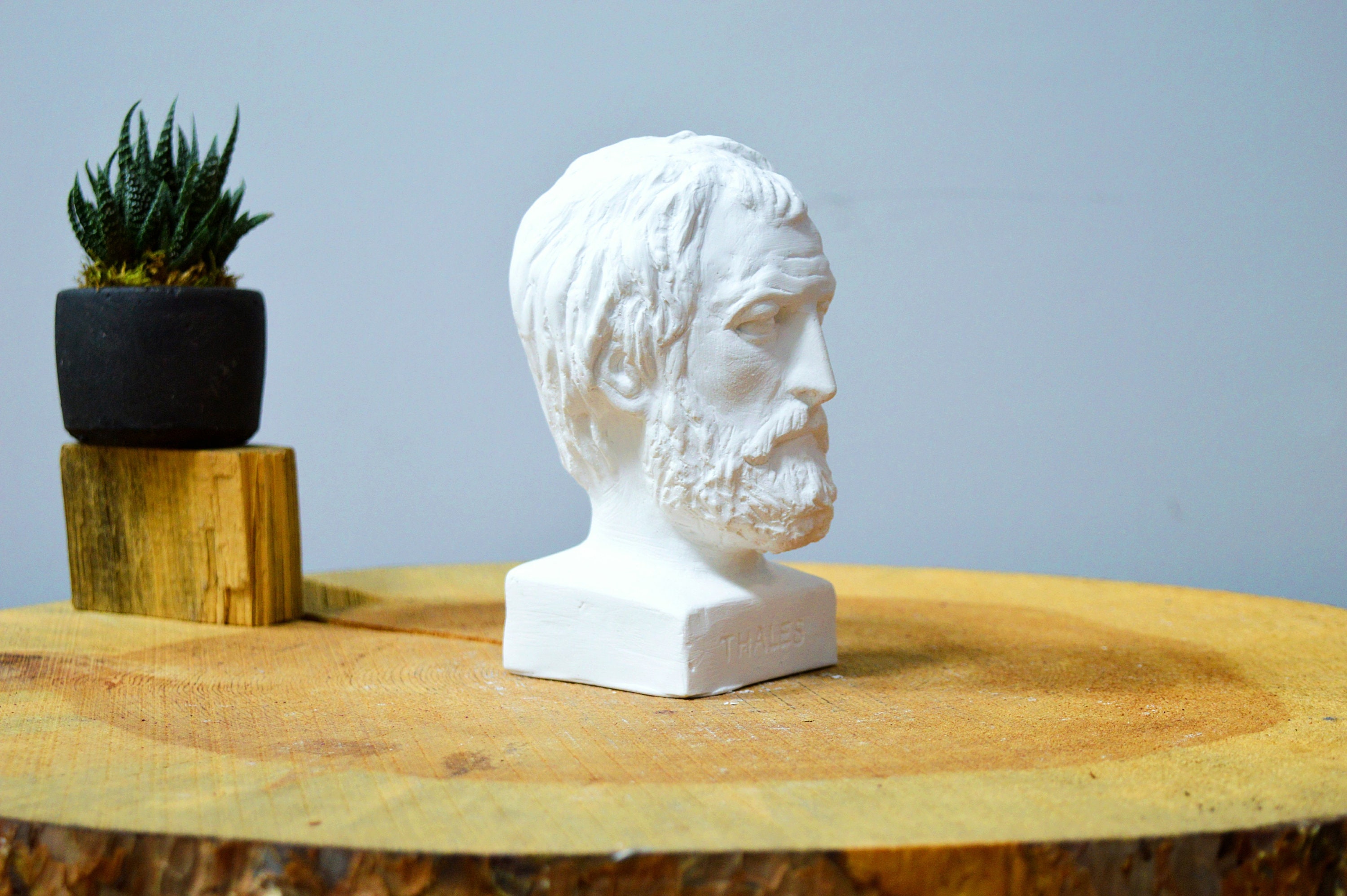 Thales Bust Statue Ancient Greek Philosopher Thales Sculpture - Etsy