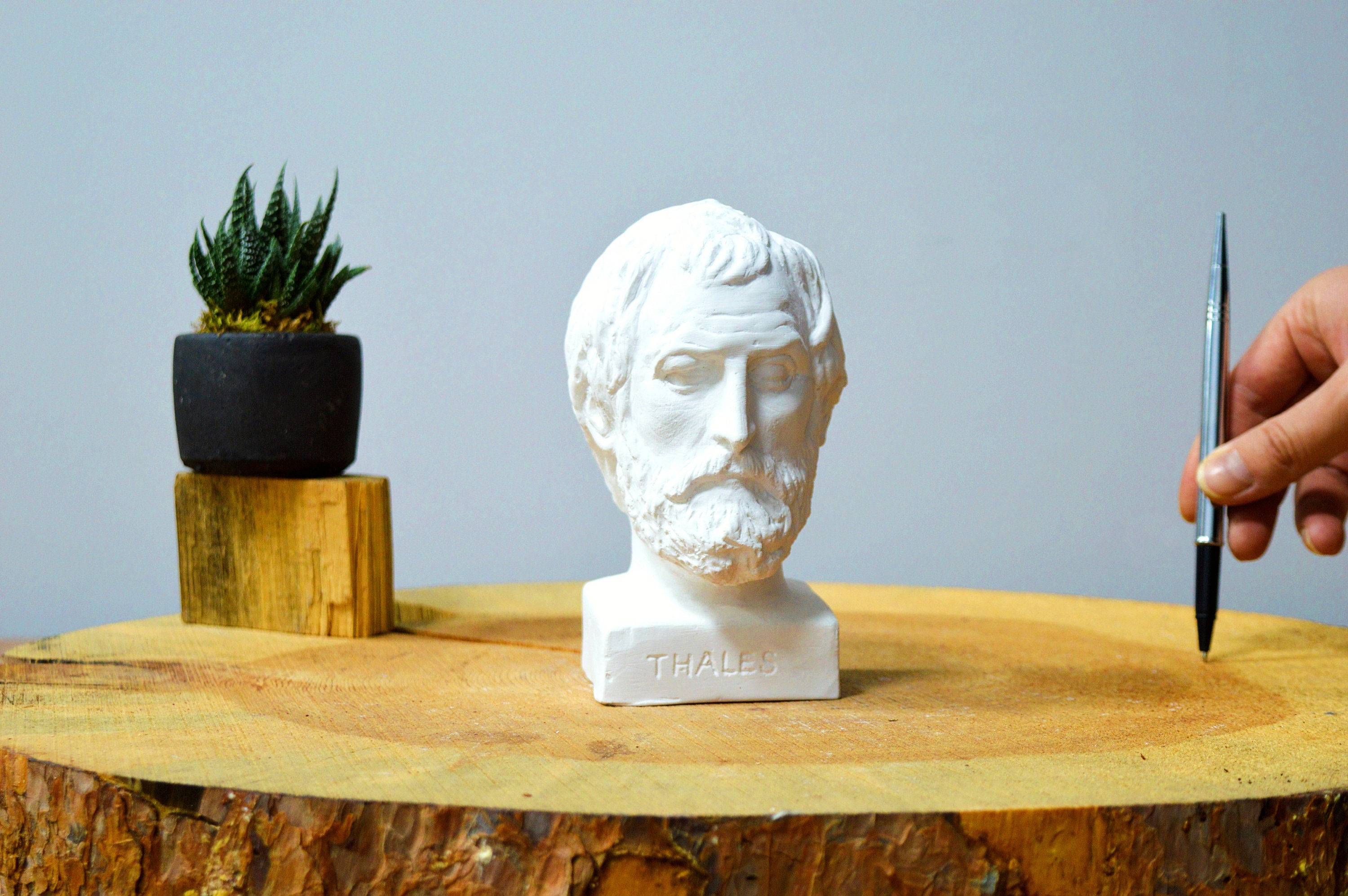 Thales Bust Statue Ancient Greek Philosopher Thales Sculpture - Etsy