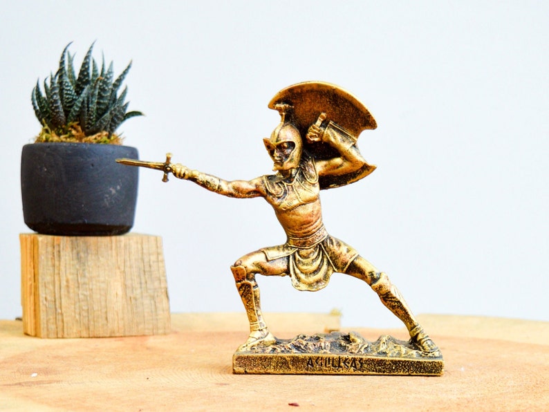 Ancient Greek Achilles Statue Achilles Sculpturegreek - Etsy