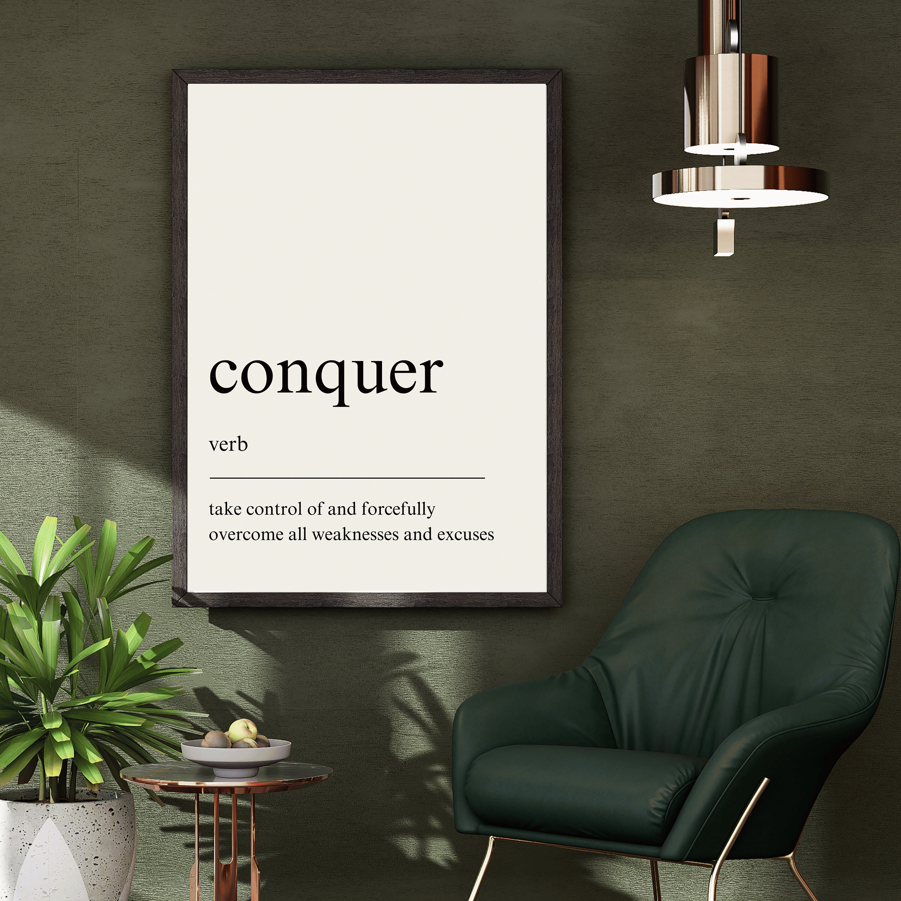 Conquer Definition, Motivational Beige Quotes, Hustle, Grind, Success ...