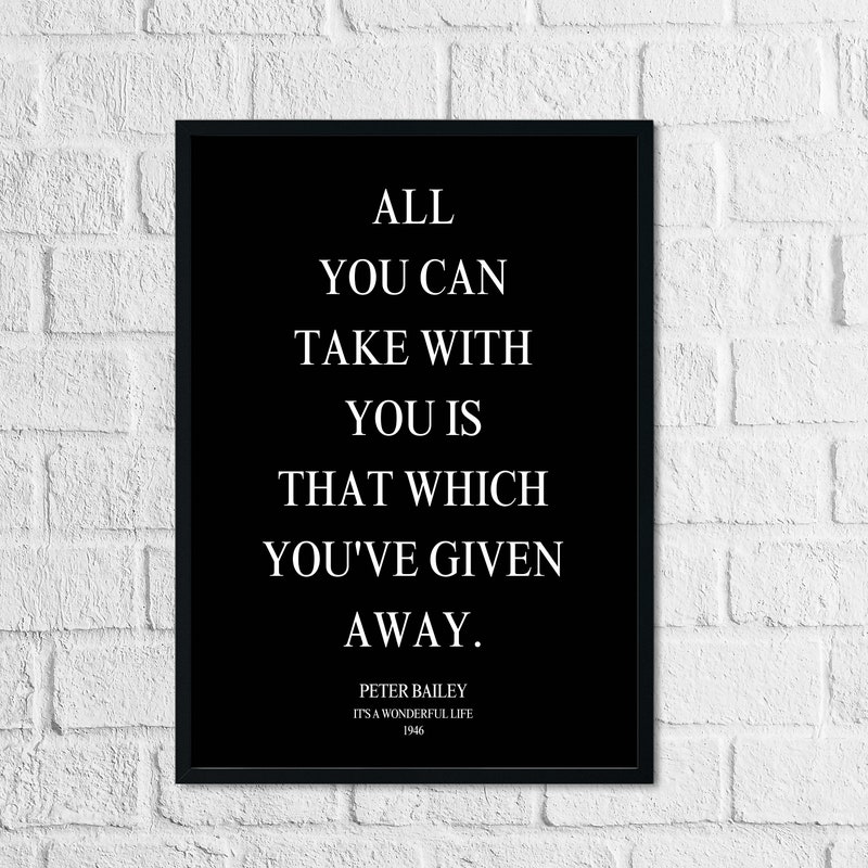 Its a Wonderful Life - Etsy