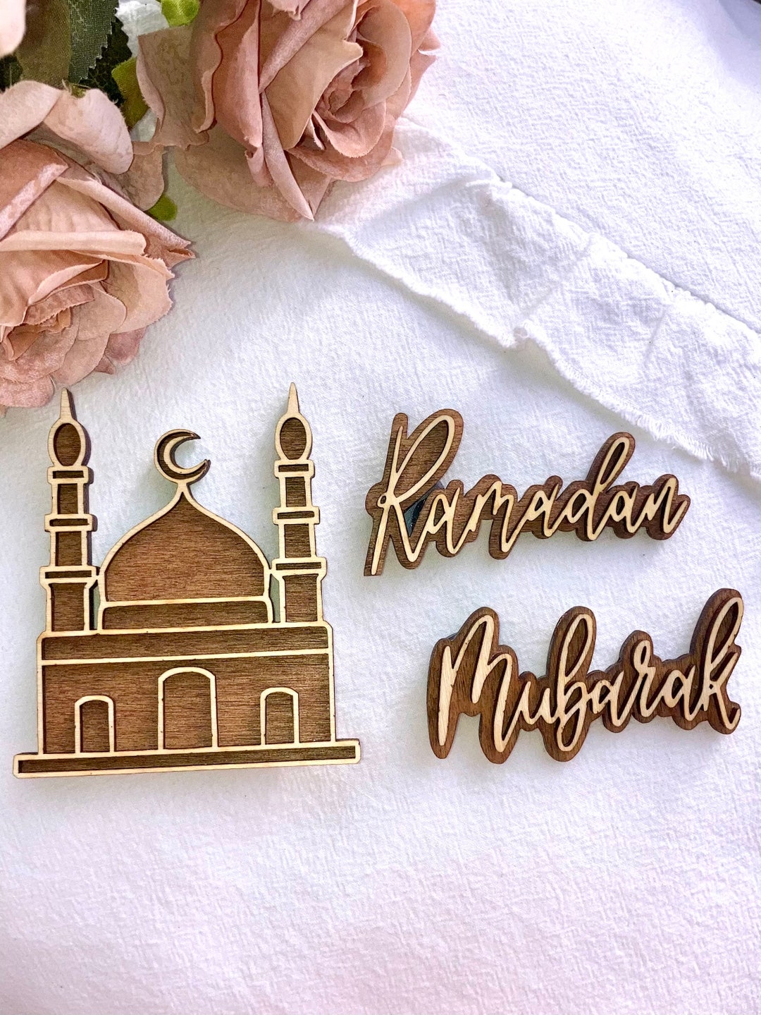 Fride Magnets in Islamic Theme Set of Refrigerator Magnets Ramadan/eid ...