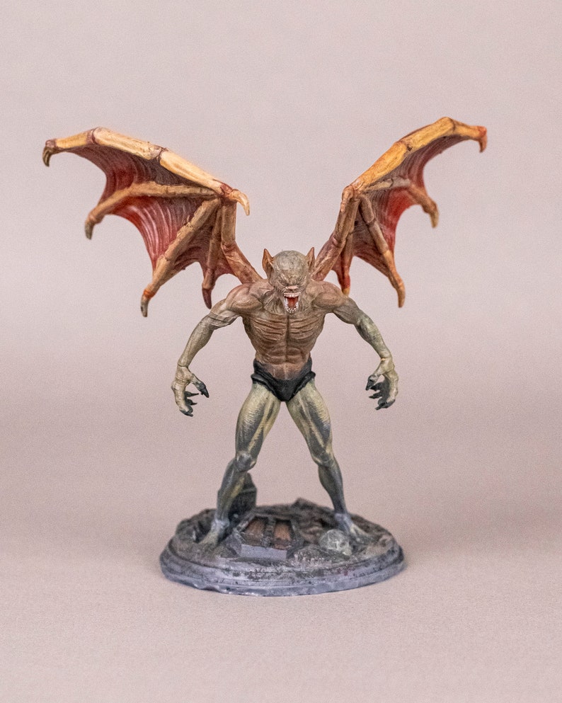 Vampire Figure 3d Printed Miniature Resin Print Painted and Unpainted ...