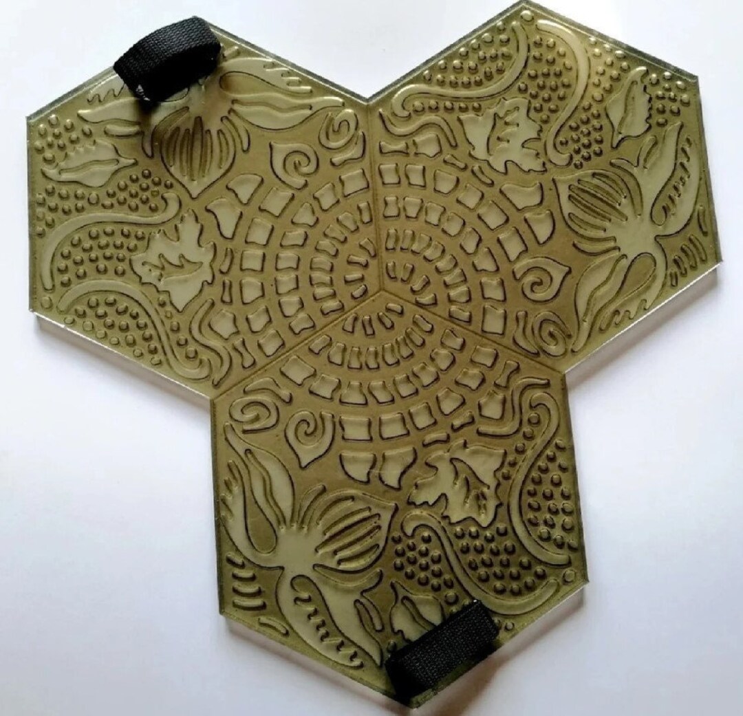 Polyurethane Stamp gaudie Stamp for Decorative Finishing on Concrete ...