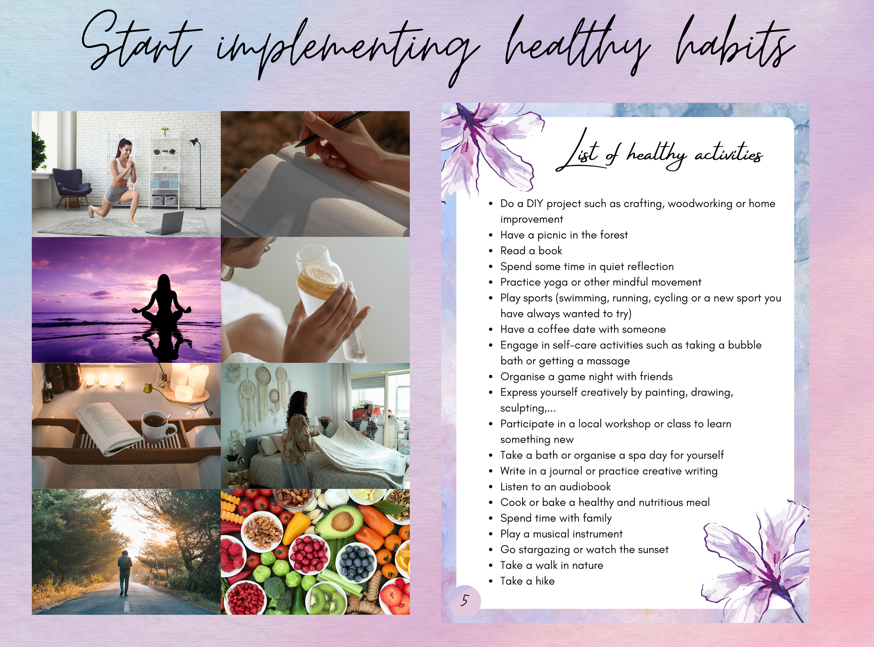 Digital Dopamine Detox Plan, Interactive Mental Detox Challenge ...