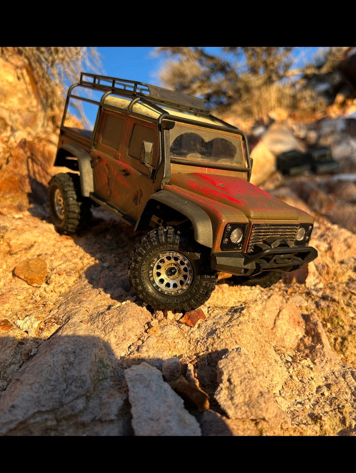 Traxxas Trx4m Defender Custom Body - Etsy
