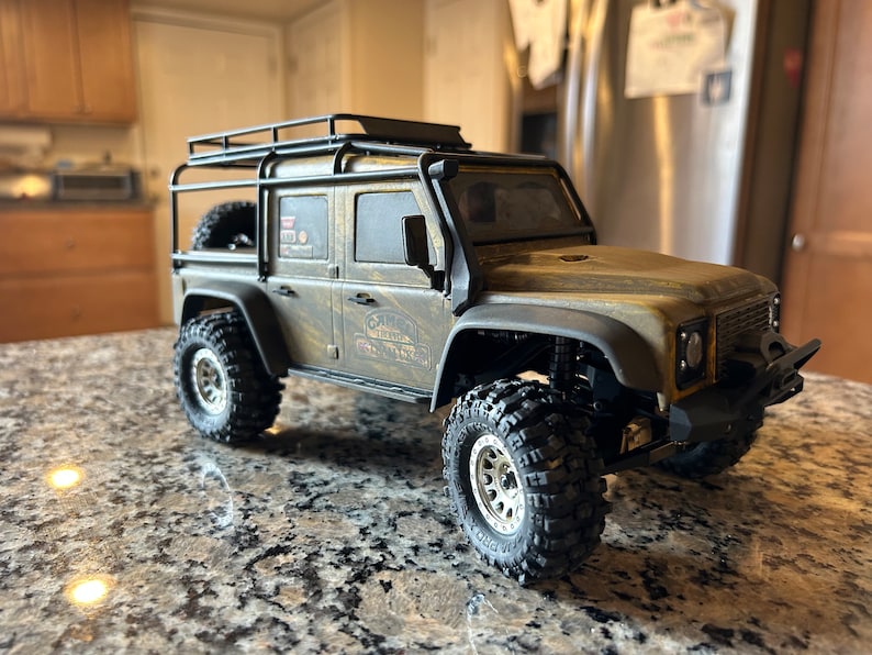 Traxxas Trx4m Defender Custom Body "special Liveries" - Etsy