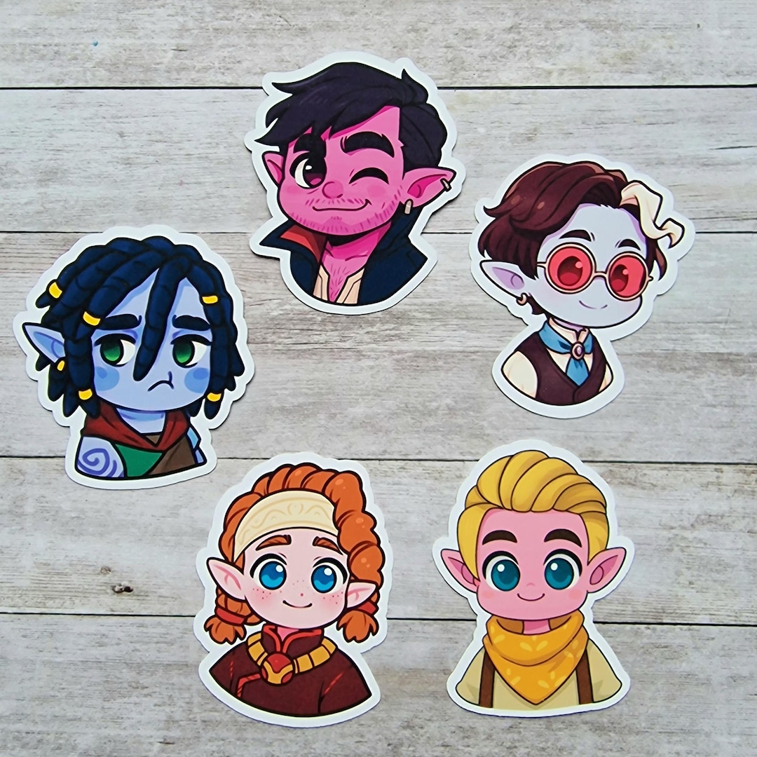 Palia Inspired Vinyl Sticker, Reth Hodari Jel Hassian Naio Sticker ...