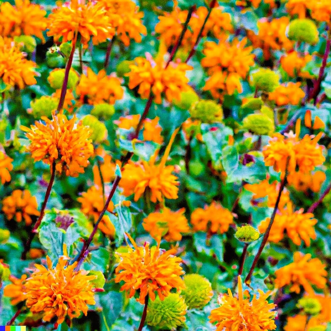 20 Seeds of Klip Dagga, Orange Flower, Fast Growing - Etsy