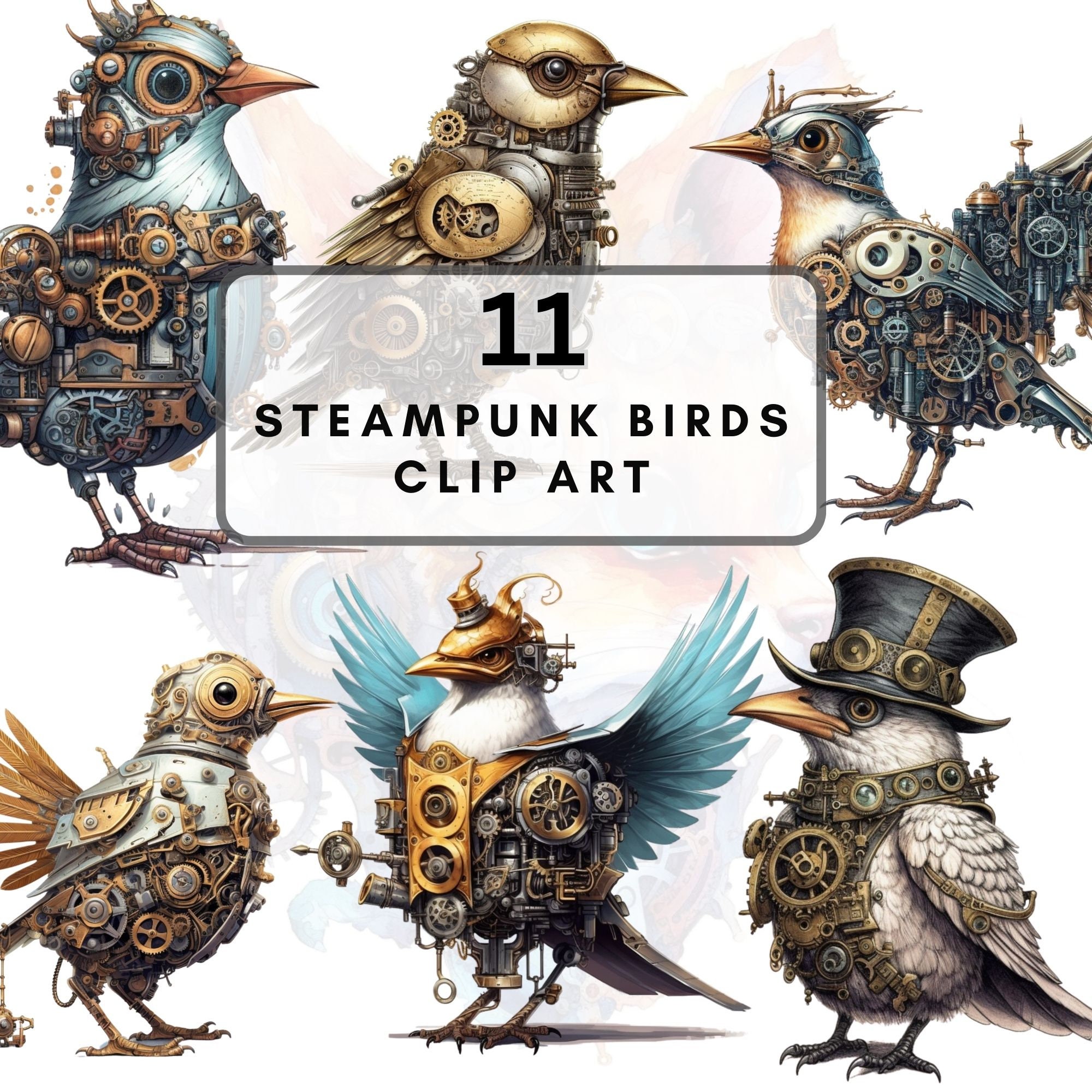 Steampunk Bird Sculpture