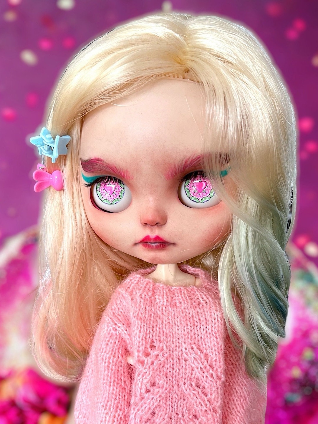 Bad Sid Toys Enid Sinclair Custom Blythe Doll. Special Price Ooak Doll ...