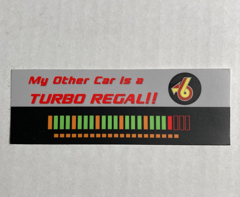 Buick Grand National, GNX, T-type Regal My Other Car is a Turbo Regal ...