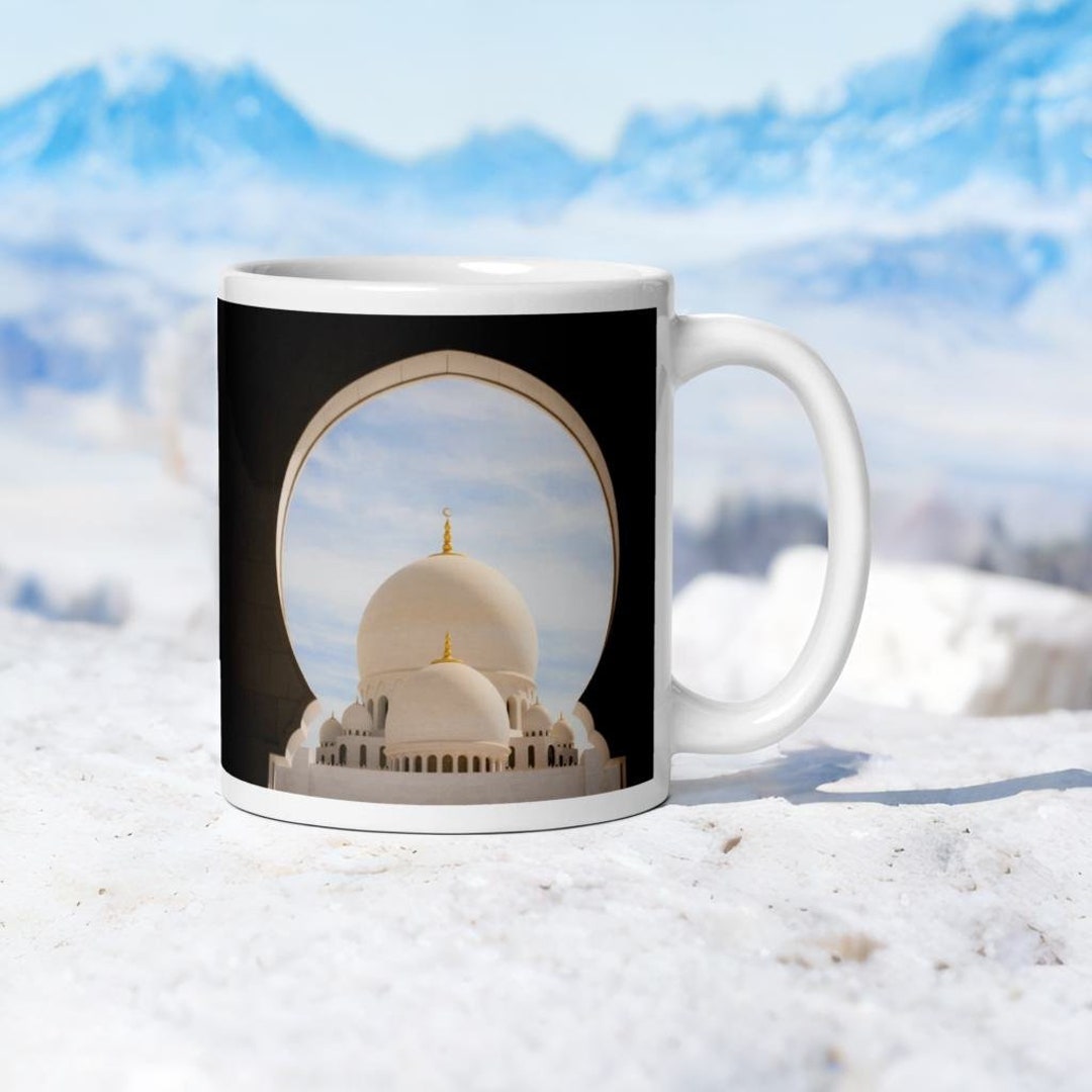 Dome Serenity: Sheikh Zayed Mosque Domes Mug UAE - Etsy
